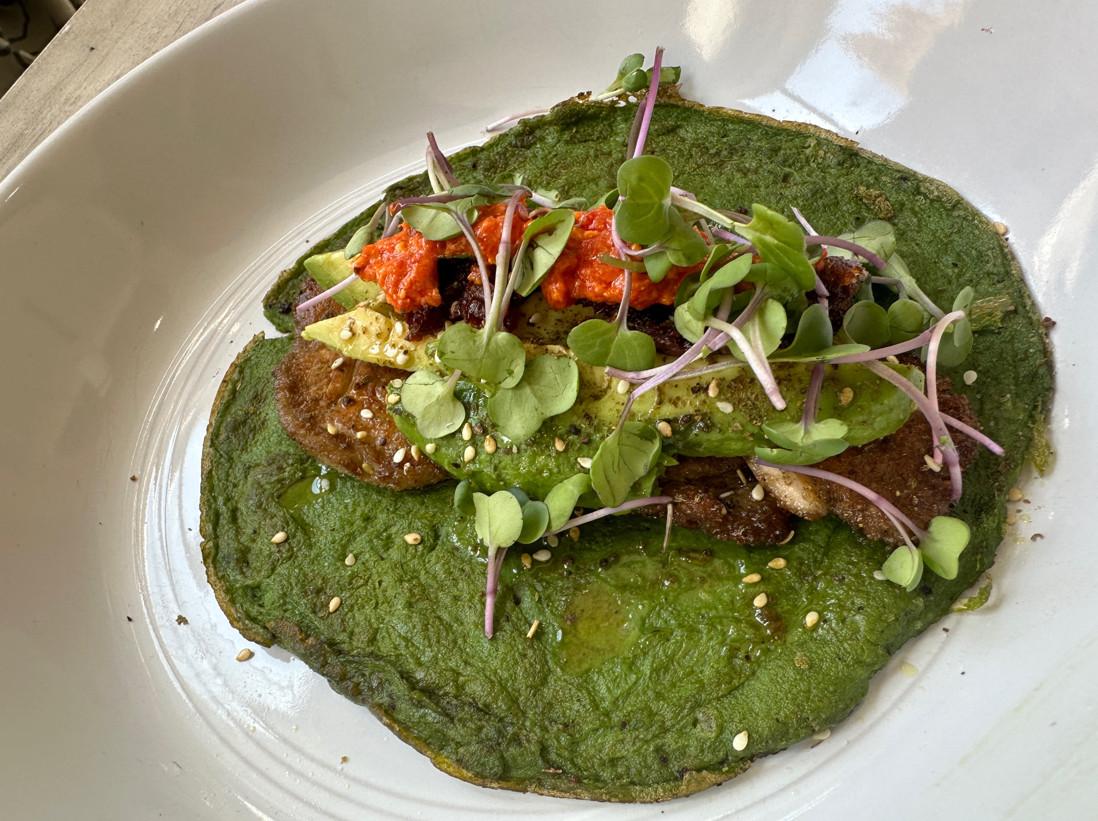 Two Ingredients: Rainbow Chard Wraps with Lions Mane Sausage Patty ...